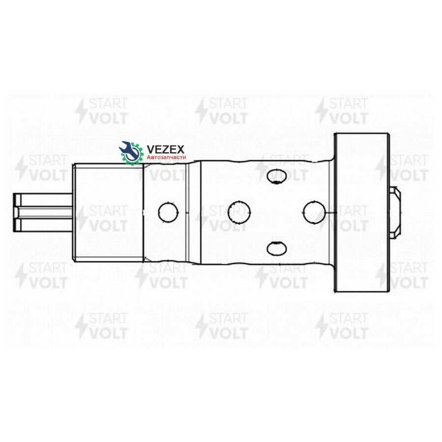 STARTVOLT SVC1502 Клапан эл. рег. фаз ГРМ для а, м Mercedes-Benz C W204 07- 1.6i, E W212 09- 2.0i регул. эл. SVC 1502