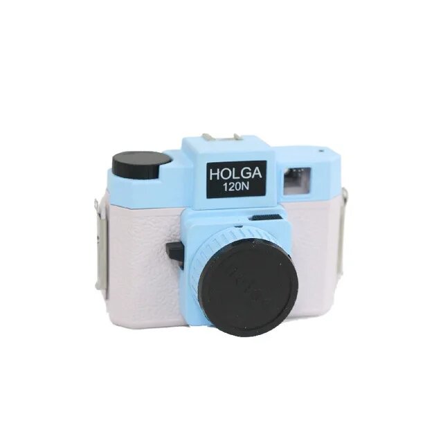 Пленочная камера Holga 120N Pink Blue