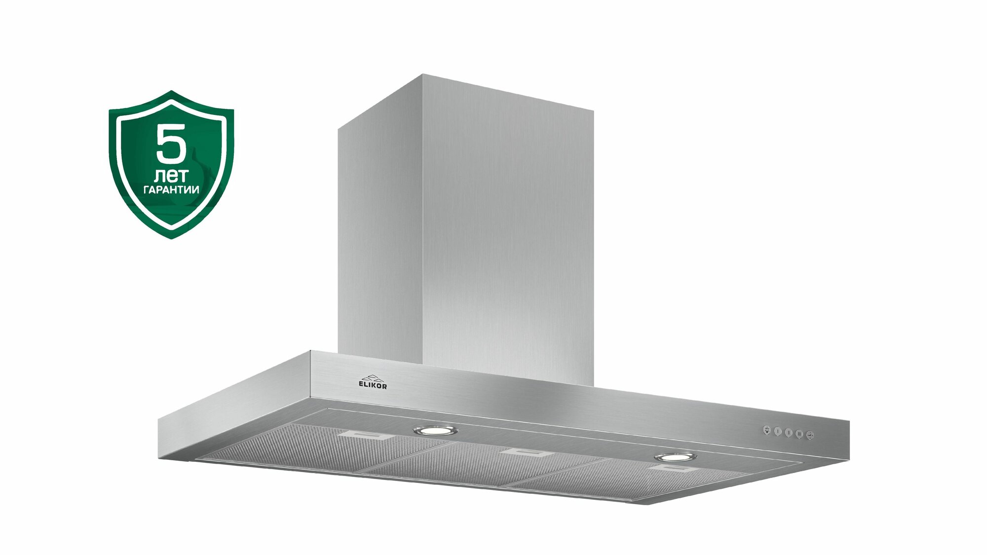 Elikor Опал 90Н-650-Э3Д 90 см Вытяжка кухонная, 650 куб. м, серебряная