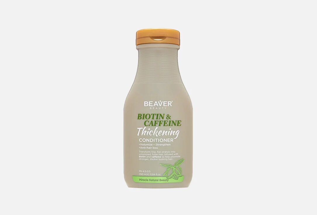 Beaver Biotin & Caffeine укрепляющий Кондиционер для волос 350мл