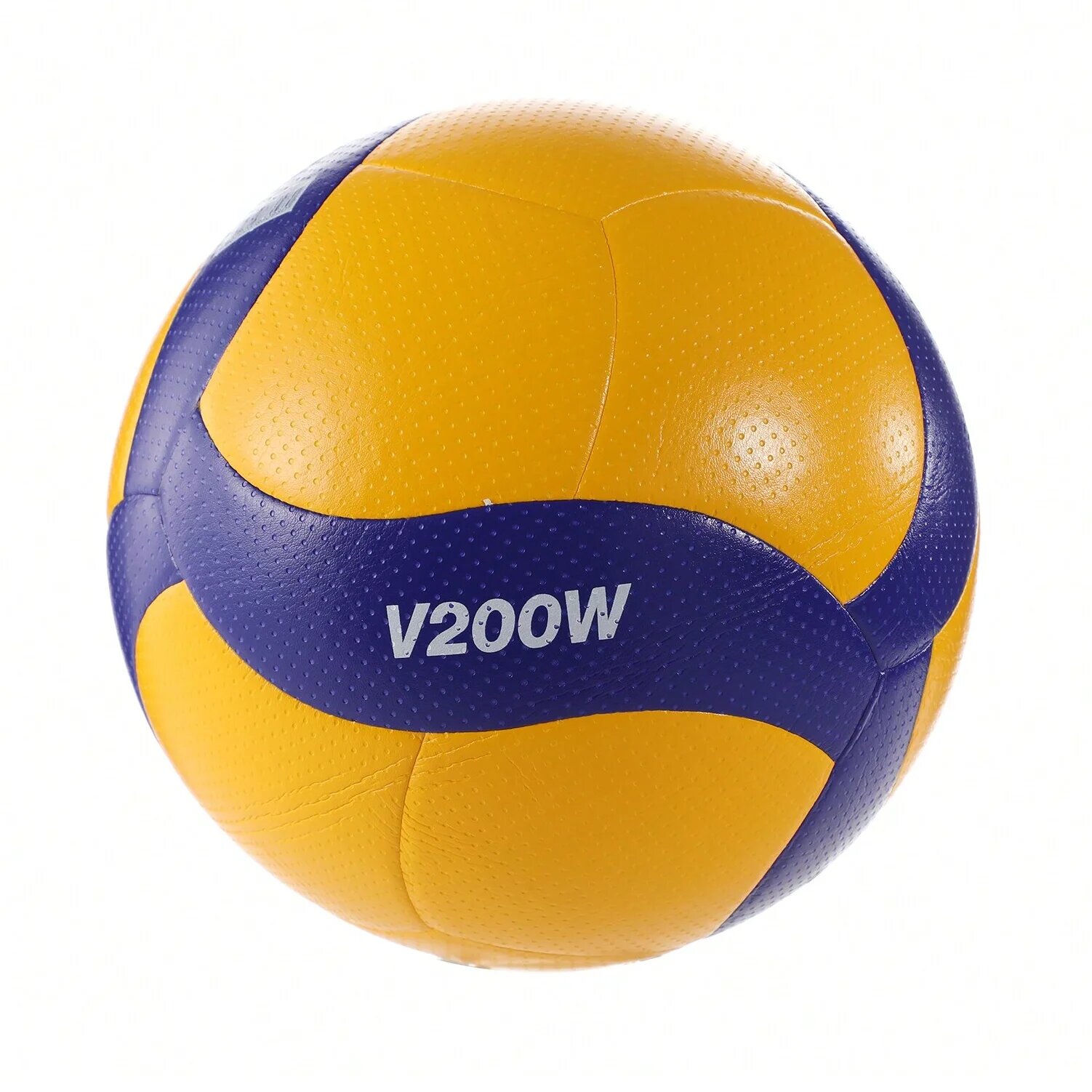 Волейбольный мяч V200W, желто-синий, PU