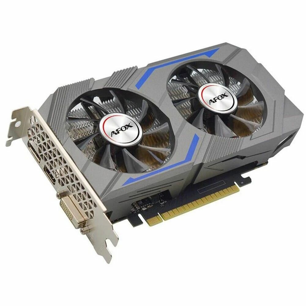 Видеокарта AFOX NVIDIA GeForce GTX 1650 4 Gb GDDR6 128 бит PCIE 3.0 16x Memory 12000 МГц GPU 1485 МГц Активный 1xВыход HDMI 2xВыход DisplayPort AF1650-4096D6H1-V8