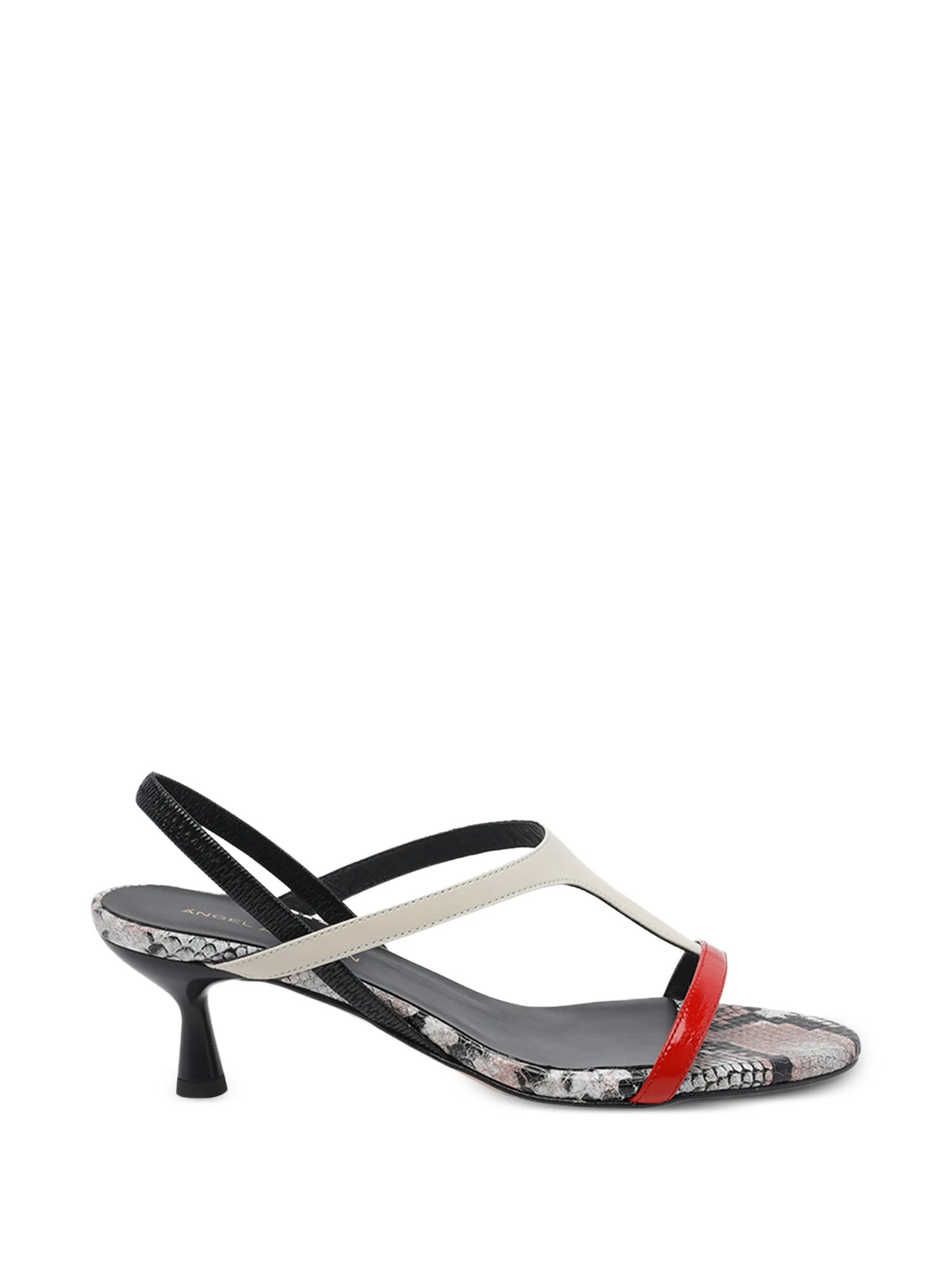 Босоножки Round-toe slingback sandals