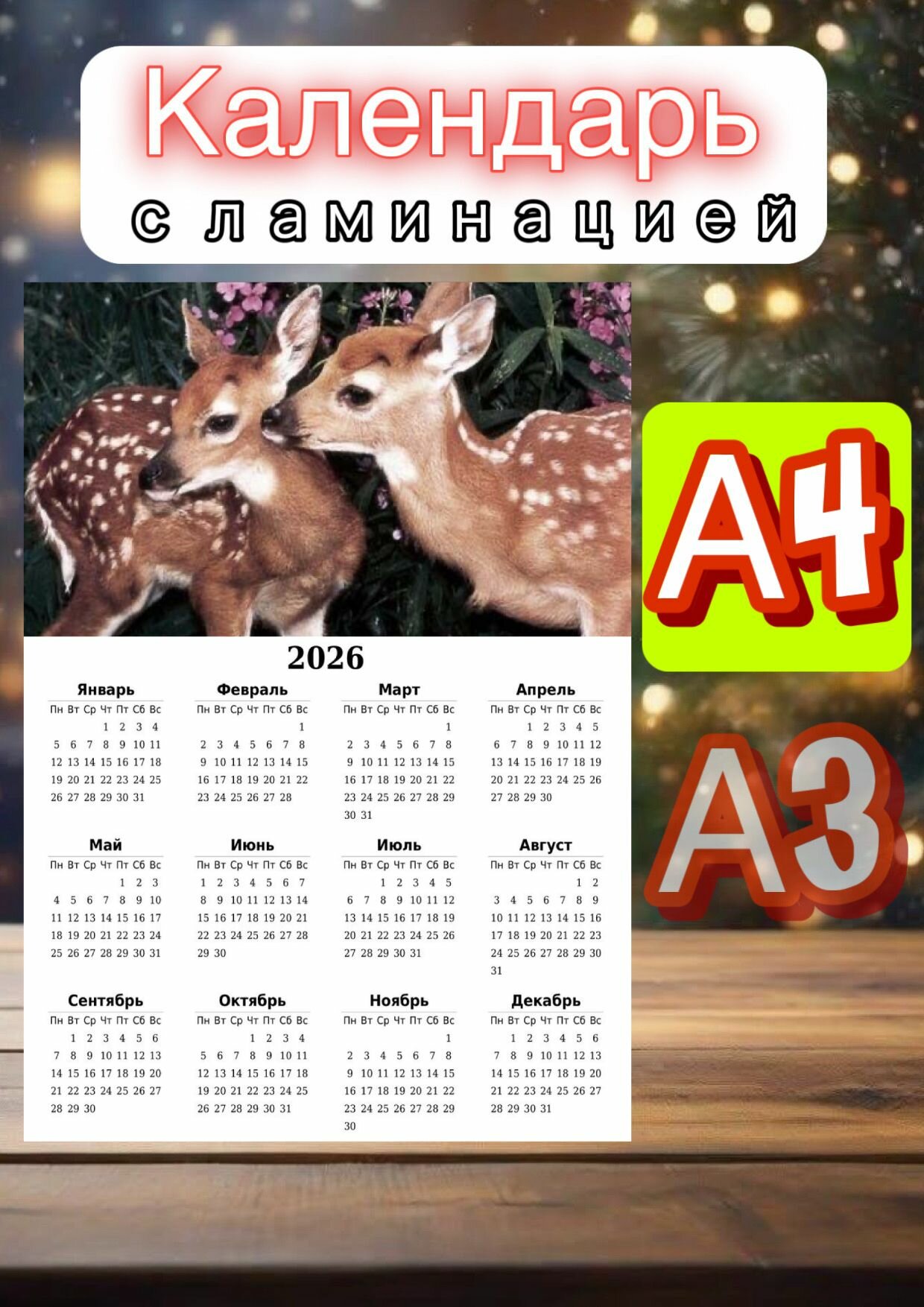 Календарь А4