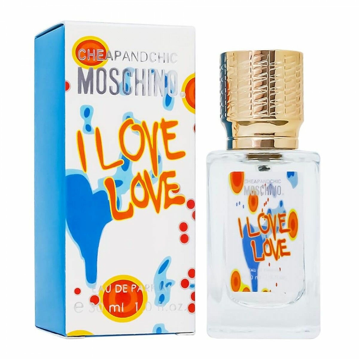 Парфюмерная вода Moschino Cheap and Chic I Love Love, 30ml