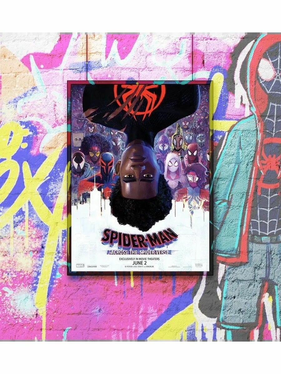 Постер Человек-паук: Паутина вселенных (Spider-Man) (40х50 см)