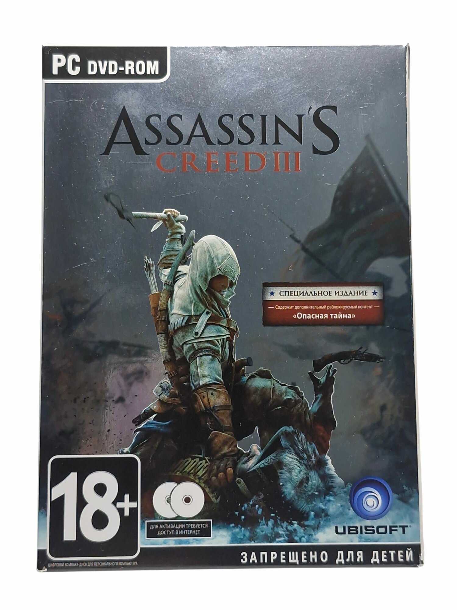 Игра для компьютера: Assassin Creed 3 pc диск лицензия