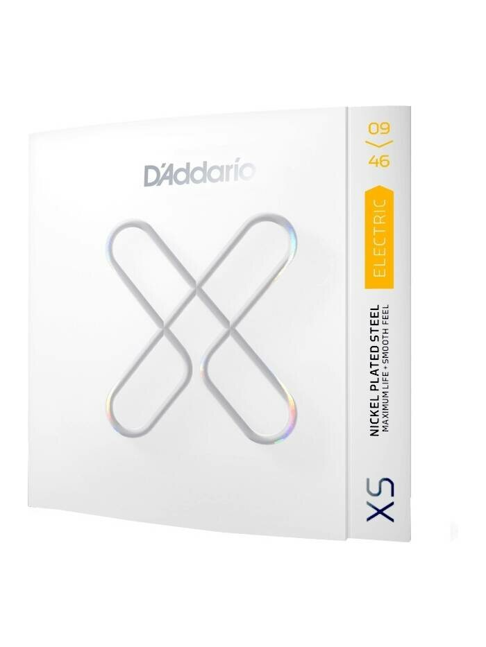D'ADDARIO XSE0946 струны для электрогитары, серия XS, калибр: 09-46, Super Light Top/Regular Bottom