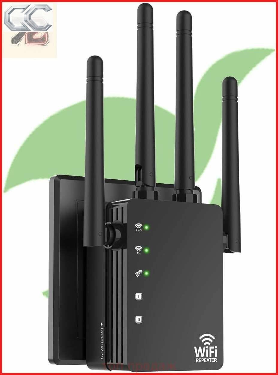 Ретранслятор WiFi для дома, дальнобойный, расширитель диапазона с улучшенной производительностью