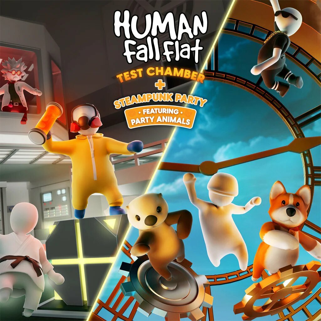 Игра Human: Fall Flat PS4 & PS5, цифровое издание PlayStation 5, регион Турция / код пополнения баланса
