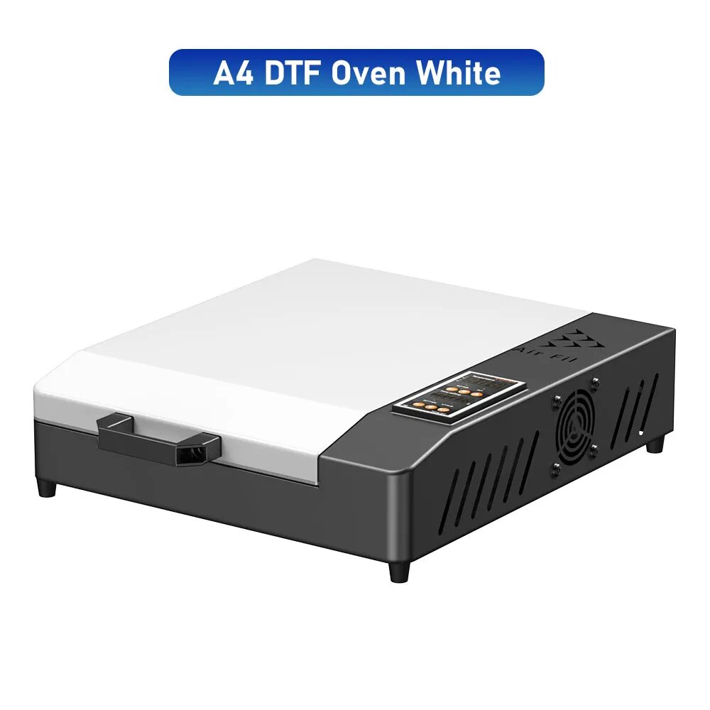 Печь для пленки A4 DTF с очистителем дыма, печь для отверждения пленки DTF PET с постоянной температурой, печь для горячего расплавленного порошка, прямой перенос пленки