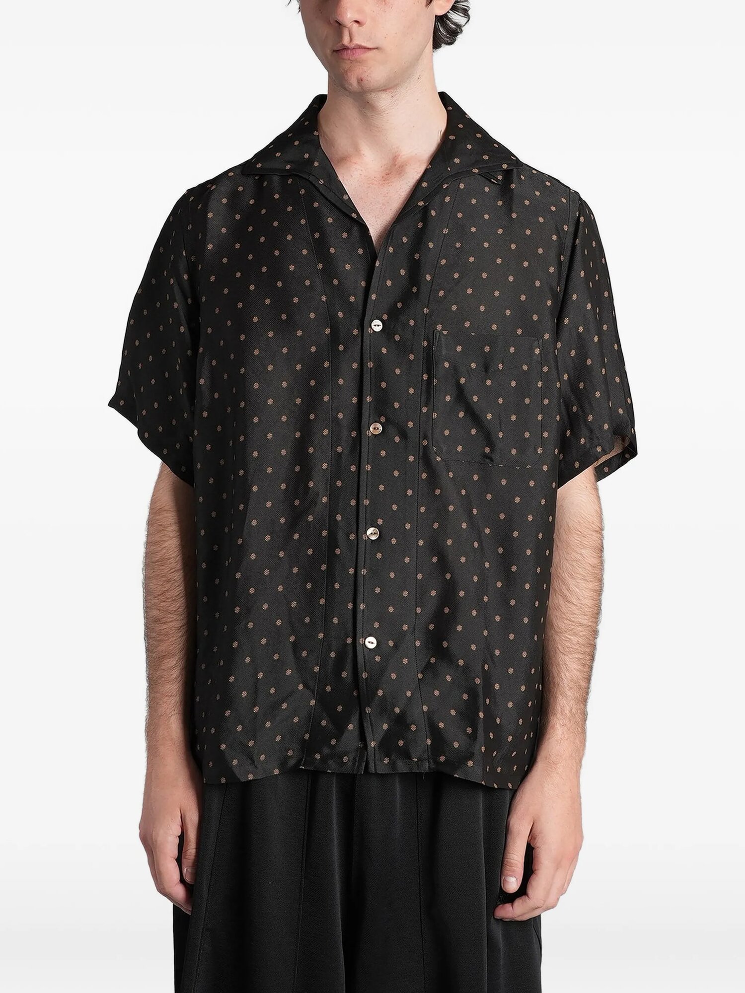 Рубашка Polka-dot short-sleeve shirt