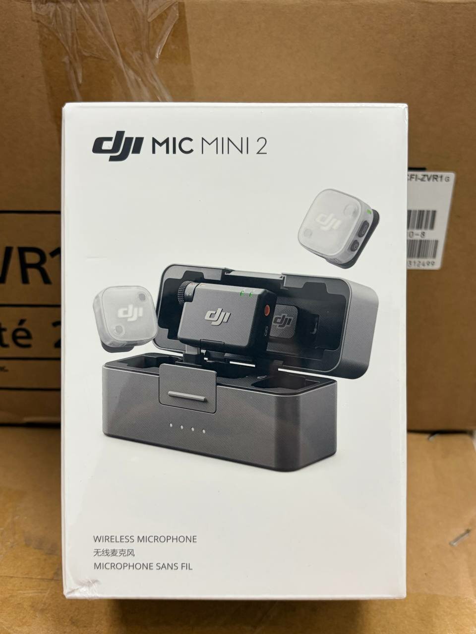 Беспроводной микрофон DJI Mic Mini 2, 2TX + 1RX+Charging Case, с зарядным кейсом, петличный, динамический