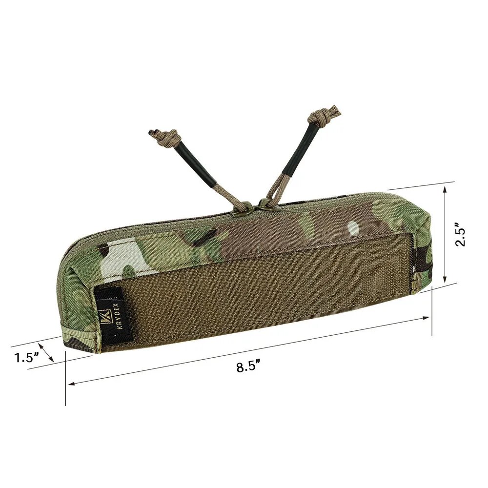 Krydex Gear Сумка гермосумка, нейлон, камуфляж, высота 6.35 см, ширина 3.81 см — фото 1