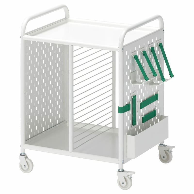 Приставной столик ikea br nnboll, белый, 56x62 см 605.862.58