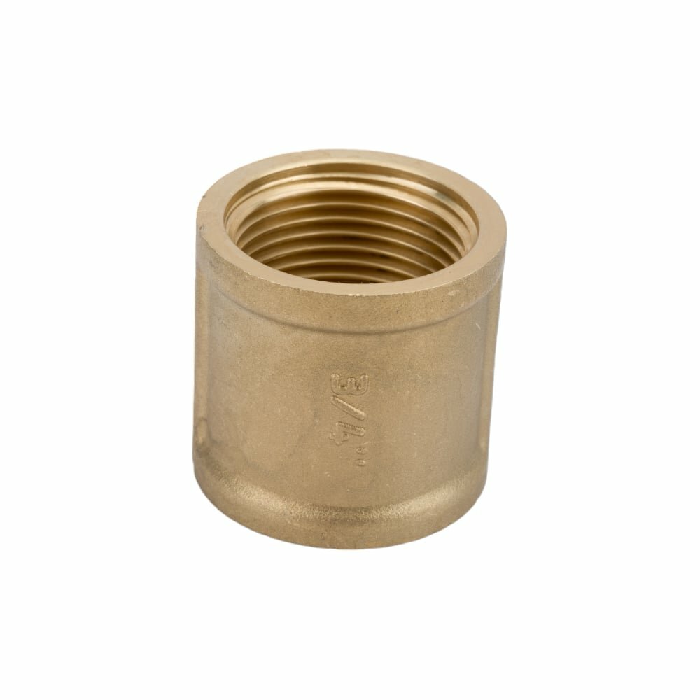 Муфта LD PRIDE DN20 (3/4") ВР латунь с биркой LD.65.502.20.1