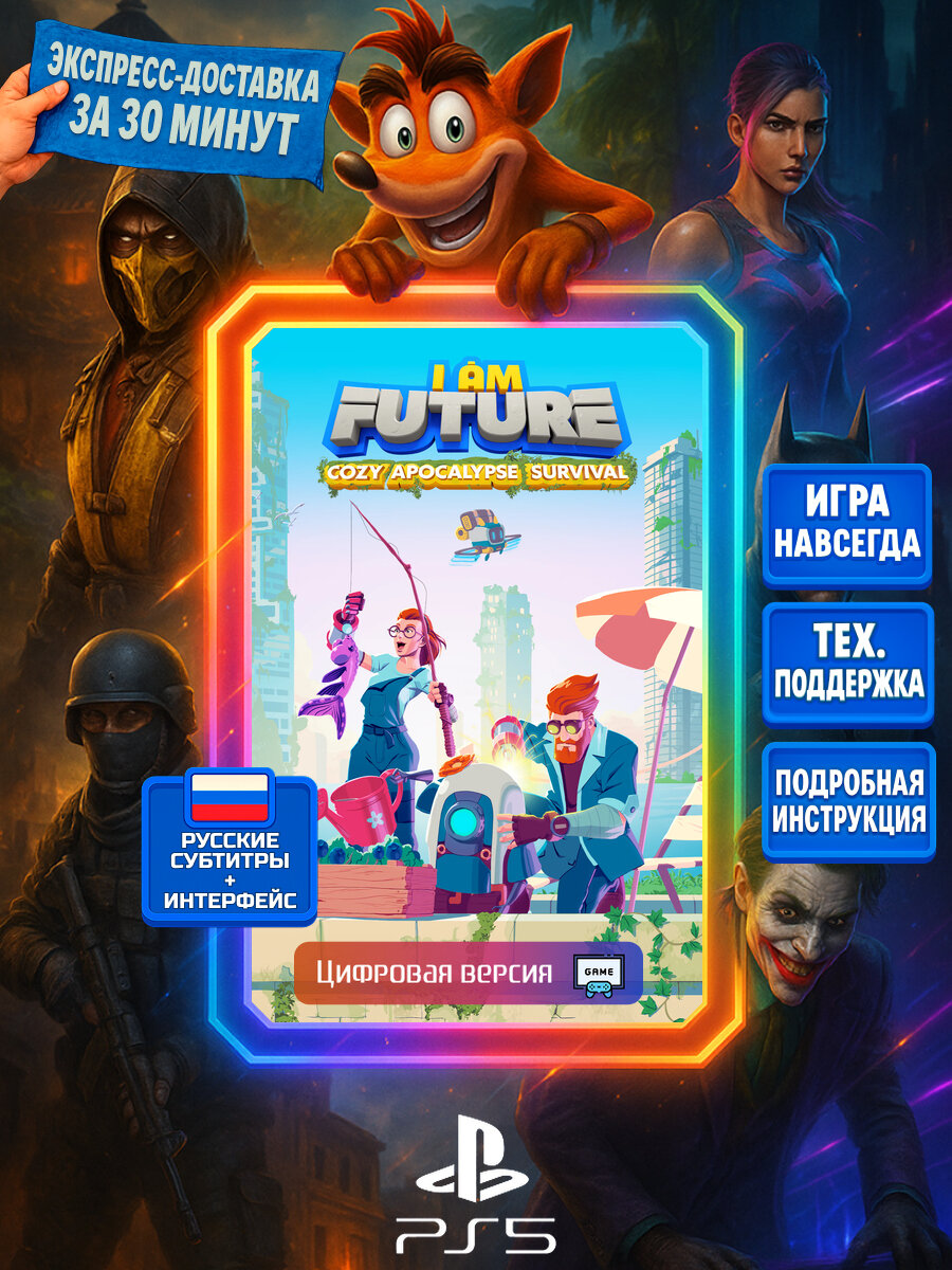 I Am Future: Cozy Apocalypse Survival PS5 | Моментальная доставка | Русские субтитры и интерфейс | Имитация