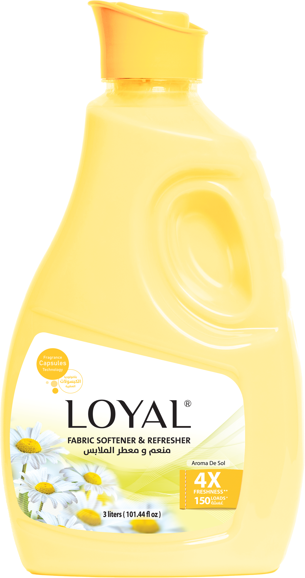 LOYAL Кондиционер для белья концентрированный Солнечный Аромат 3 л
