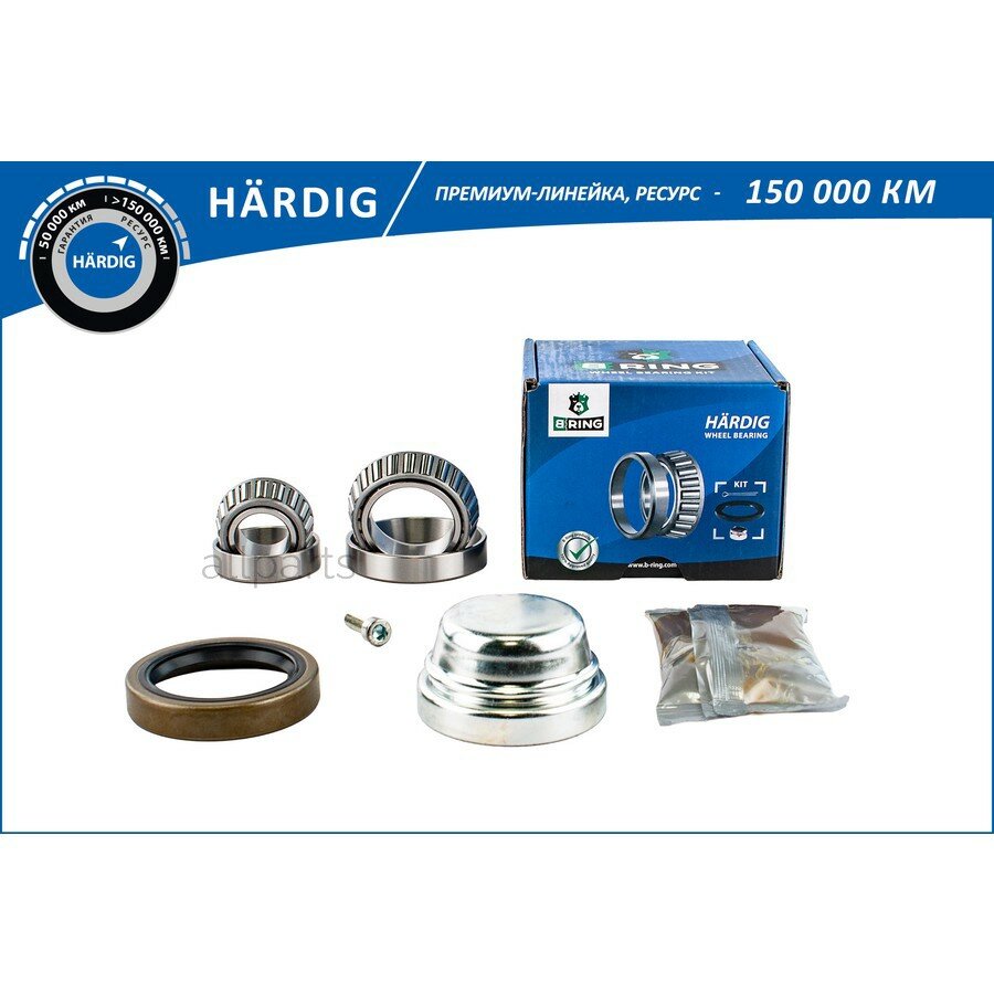 BRING HBK1606 Подшипник ступицы MERCEDES C-Class (W202) (92-) перед. (компл.) [35x60x15.9/22x45.2x15.5] (HBK1606)