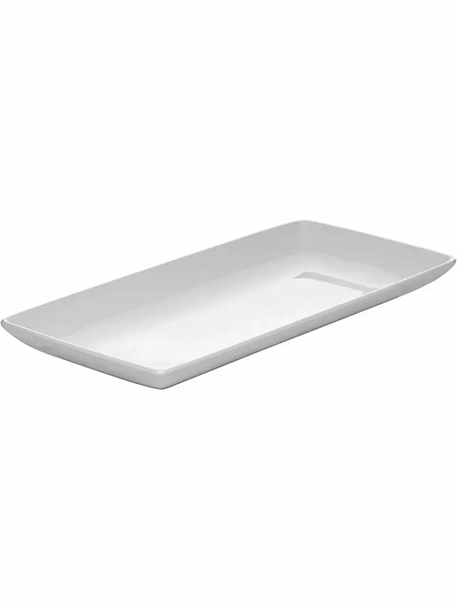 Блюдо прямоугольное Steelite Taste White фарфоровое 29x14 см