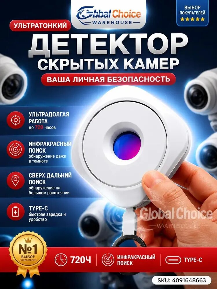 Детектор электромагнитного излучения Camera Detector