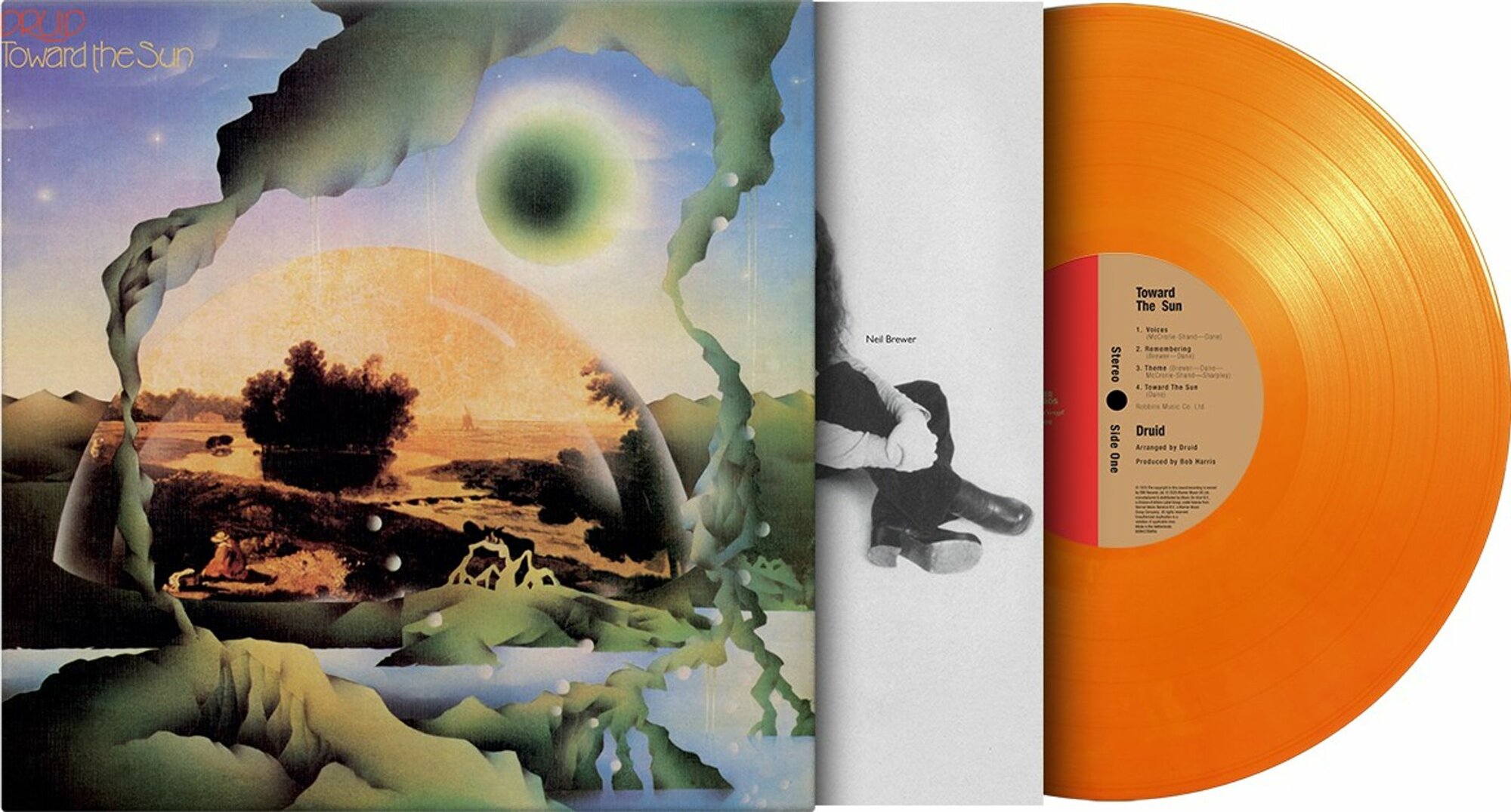 Виниловая пластинка Druid - Toward The Sun (LP Желто-оранжевый мраморный винил) 2026, Yellow Orange Marbled, Limited Edition