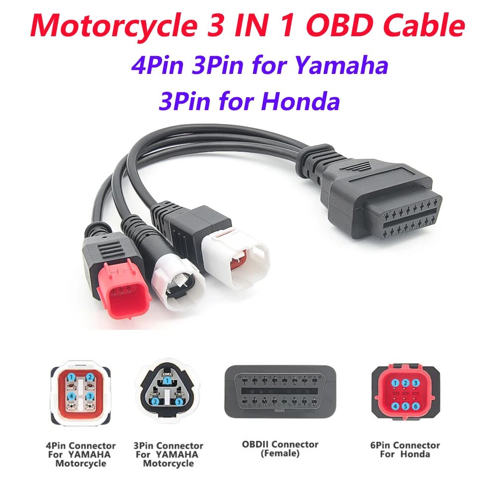Сканер OBD2 считыватель неисправностей JFIND JF700 автомобильный мотоцикл OBDII Motorcycle 3in1