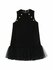 Платье BALMAIN Button-embellished dress, размер 14 лет, черный