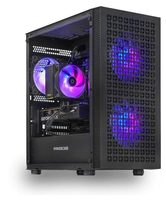Системный блок CORE S (EM18 Intel Core i3-12100, 16Gb DDR4, RTX5060, SSD 512Gb M.2, MSI H610M K, 550Вт)