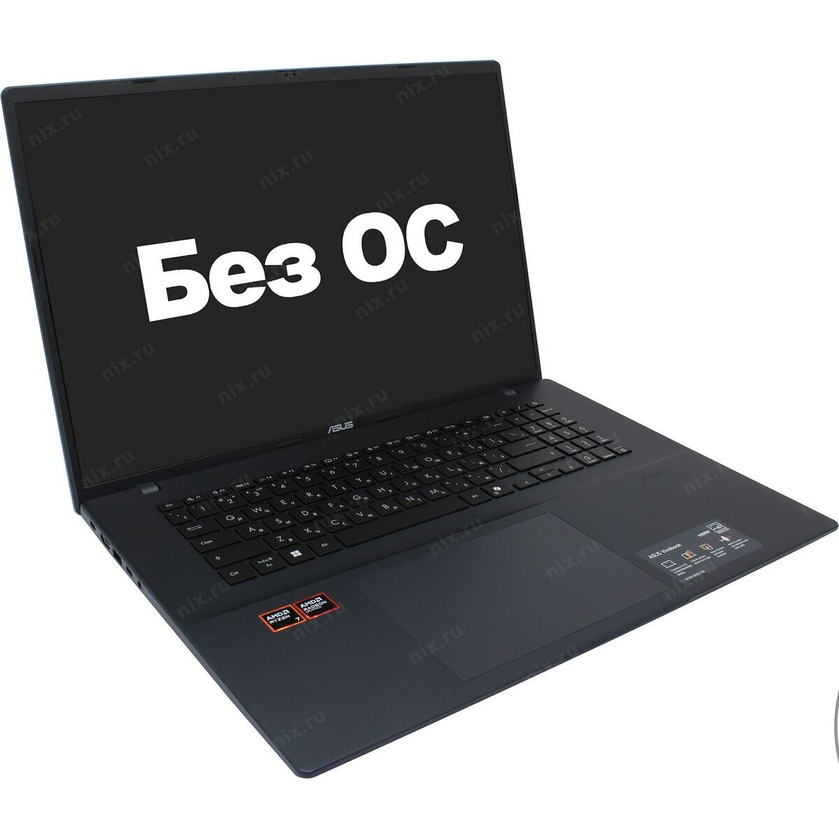 ASUS Vivobook M1807HA <90NB15P1-M00B20> Ryzen 7 260/32/1TbSSD/WiFi/BT/noOS/18" — фото 1