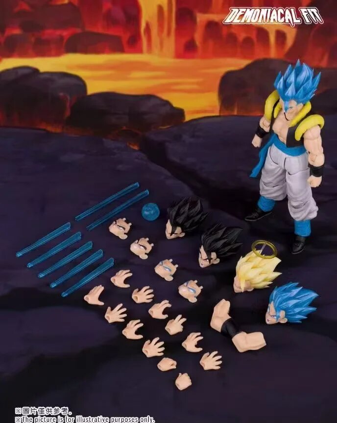 Bandai Demoniacal Fit Gogeta Figure Gogeta