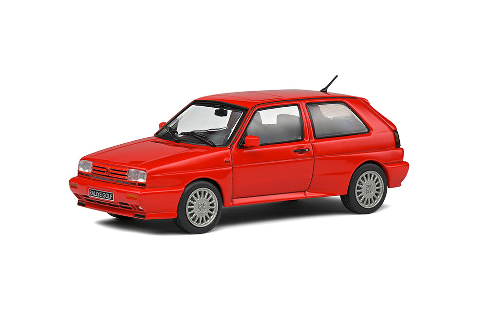 Модель коллекционная SOLIDO Vw volkswagen golf 2 G60 rally red / фольксваген гольф 2 красный