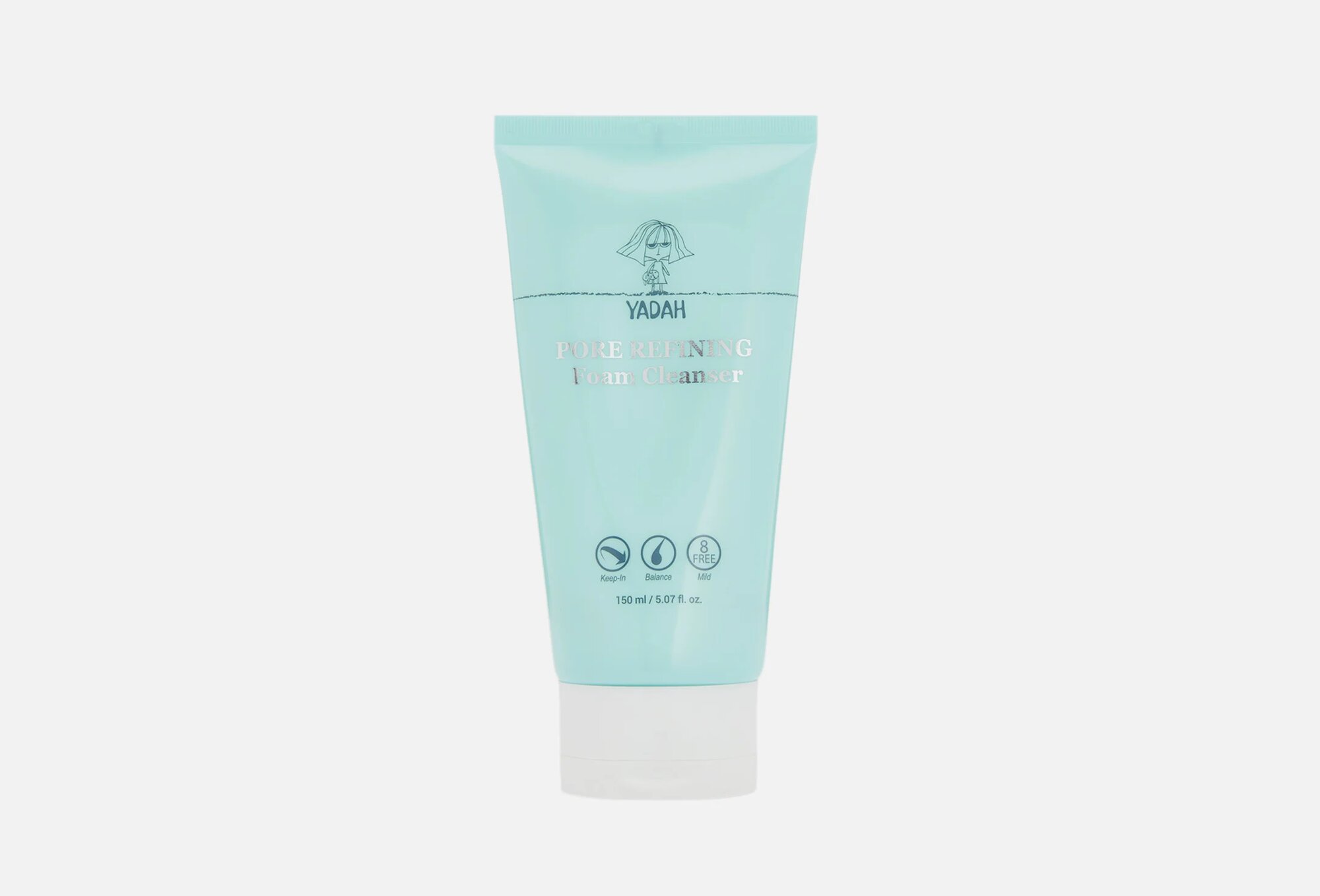 Очищающая пенка для сужения пор Yadah PORE REFINING FOAM CLEANSER, 150 мл