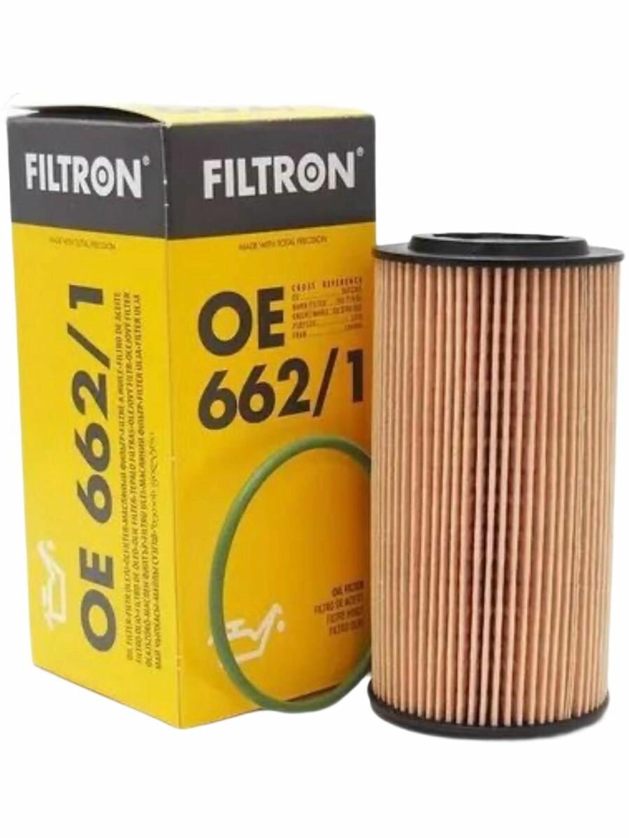 Фильтр масляный FILTRON OE662/1 Ford Focus Mondeo, Volvo C30 S40 V50 XC60 XC70
