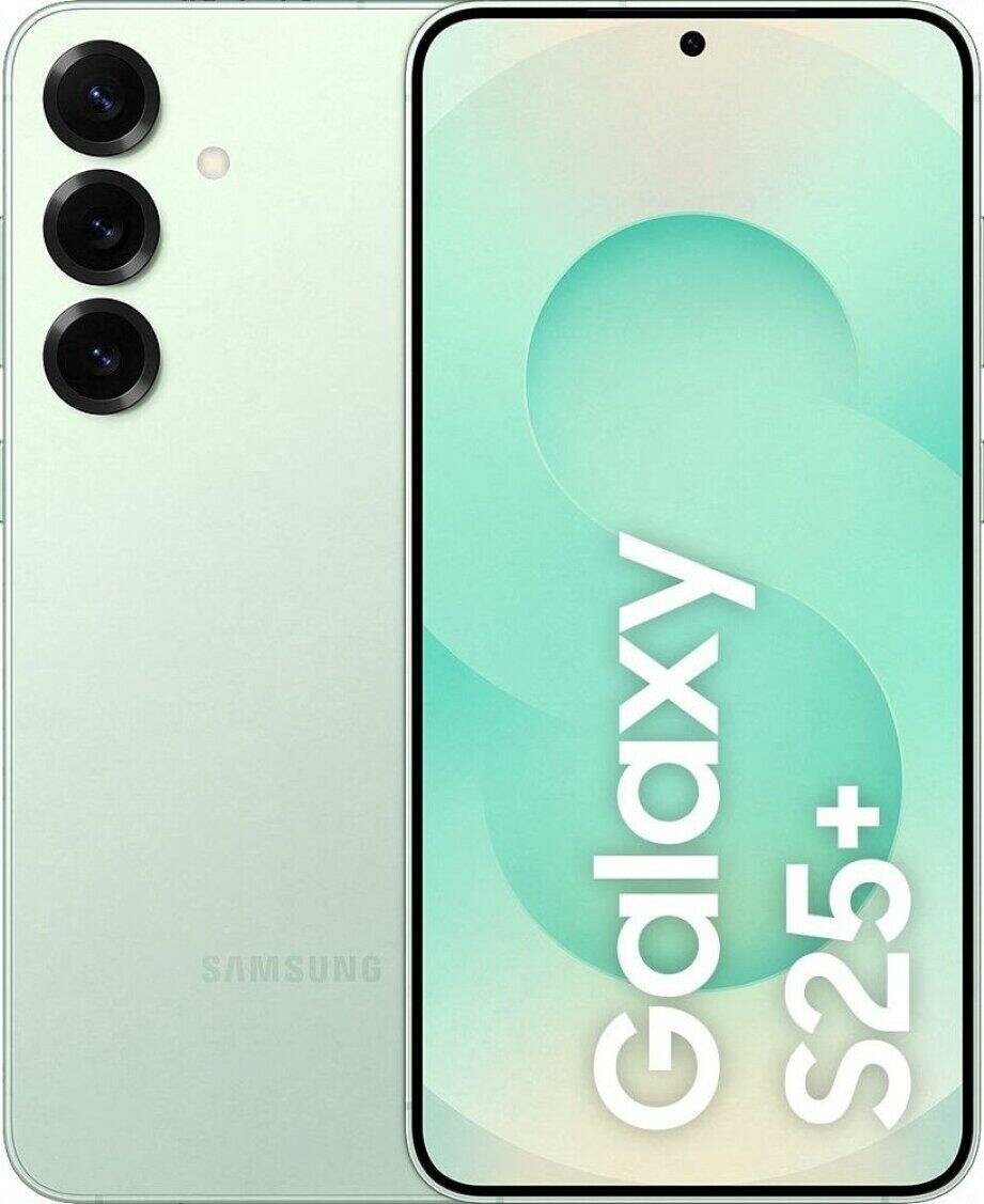 Смартфон Samsung Galaxy S25 Plus 5G, 12/256Gb, nano SIM+eSIM, Mint (Мятный)