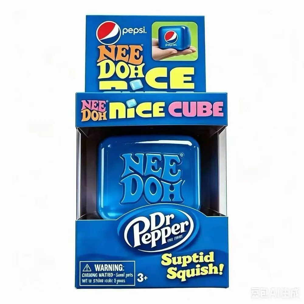 NeeDoh Nice Cube Schylling Сенсорные сжимающие игрушки