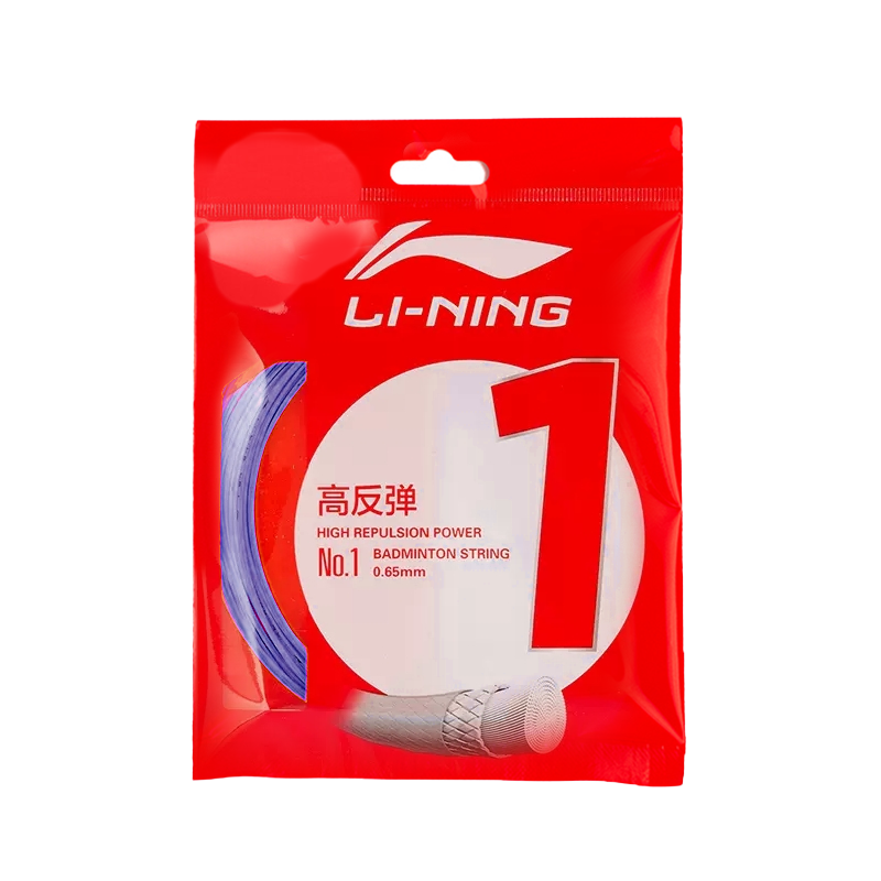 Струны для бадминтонной ракетки Li Ning Unisex, Carbon Fiber Outdoor Sports, Размер 1 Feather Wire 0.65mm