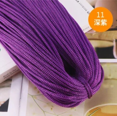 Пряжа нейлоновая 3 мм, фиолетовый, 200 м, 1pc 11