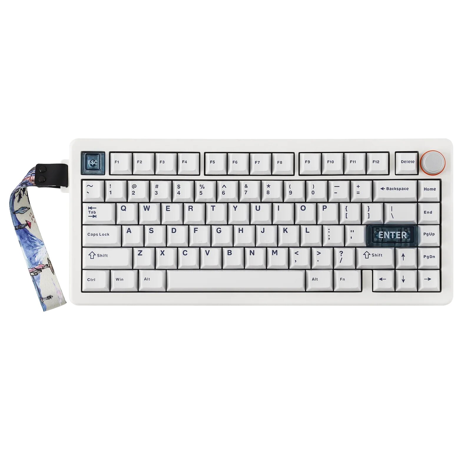 Механическая клавиатура CIDOO QK75 белая
