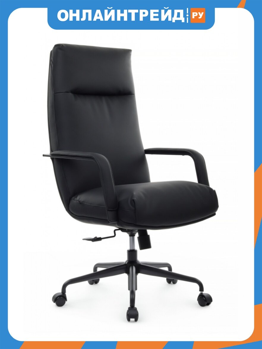 Кресло руководителя Riva Chair Otto CM-P001AS Черный