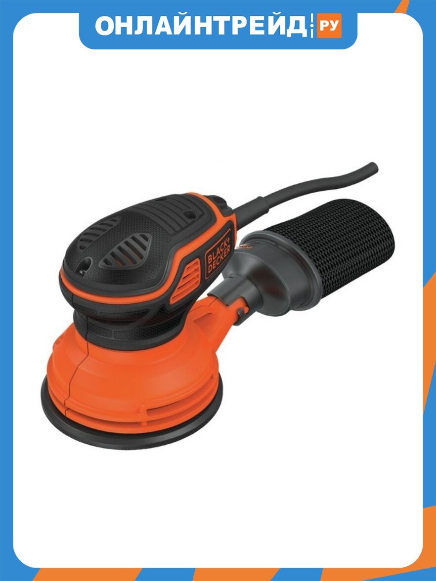 Эксцентриковая шлифмашина Black+decker KA199