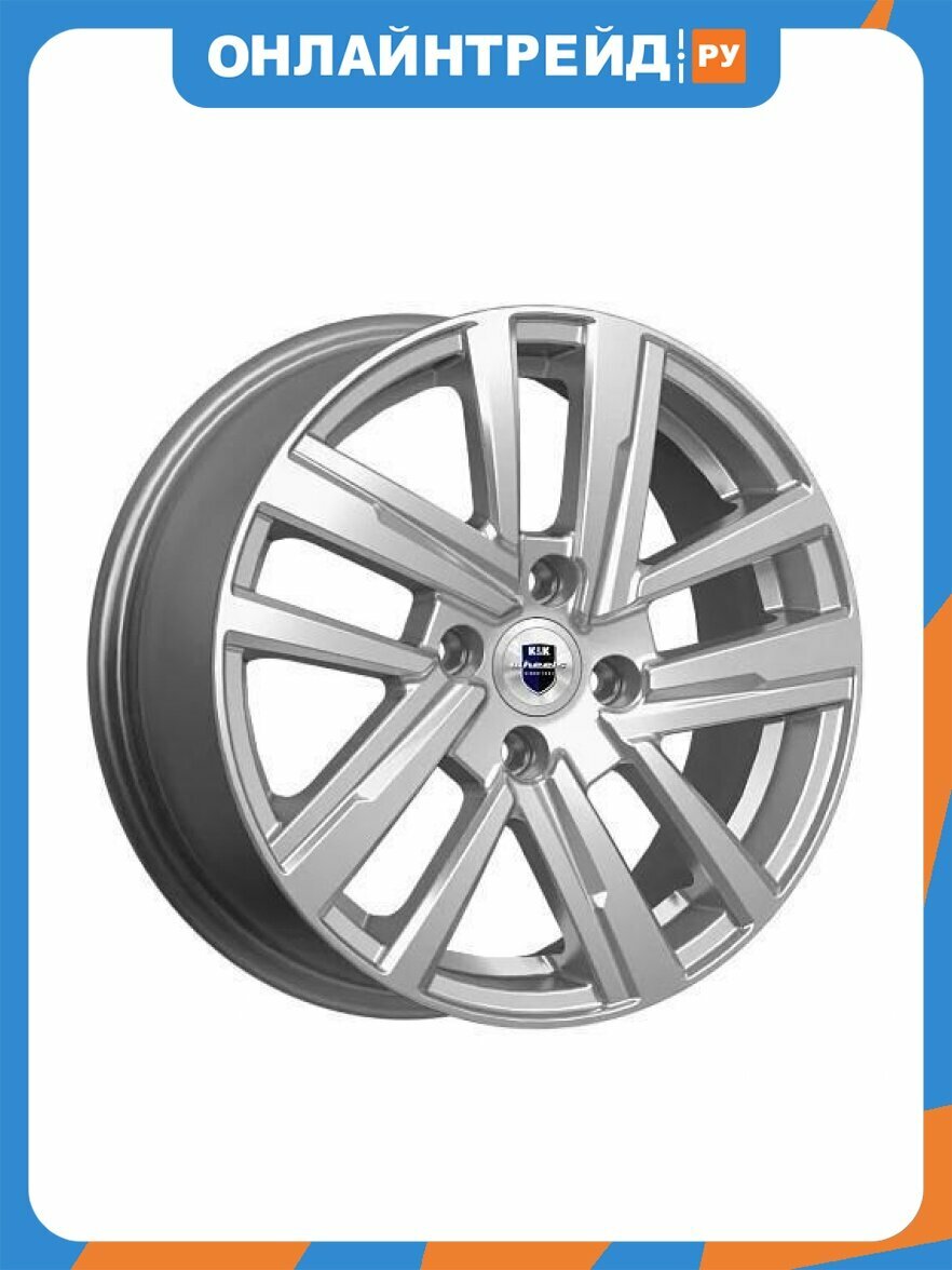 Диск K&k Хант 6x15/4x100 D54.1 ET46 дарк платинум