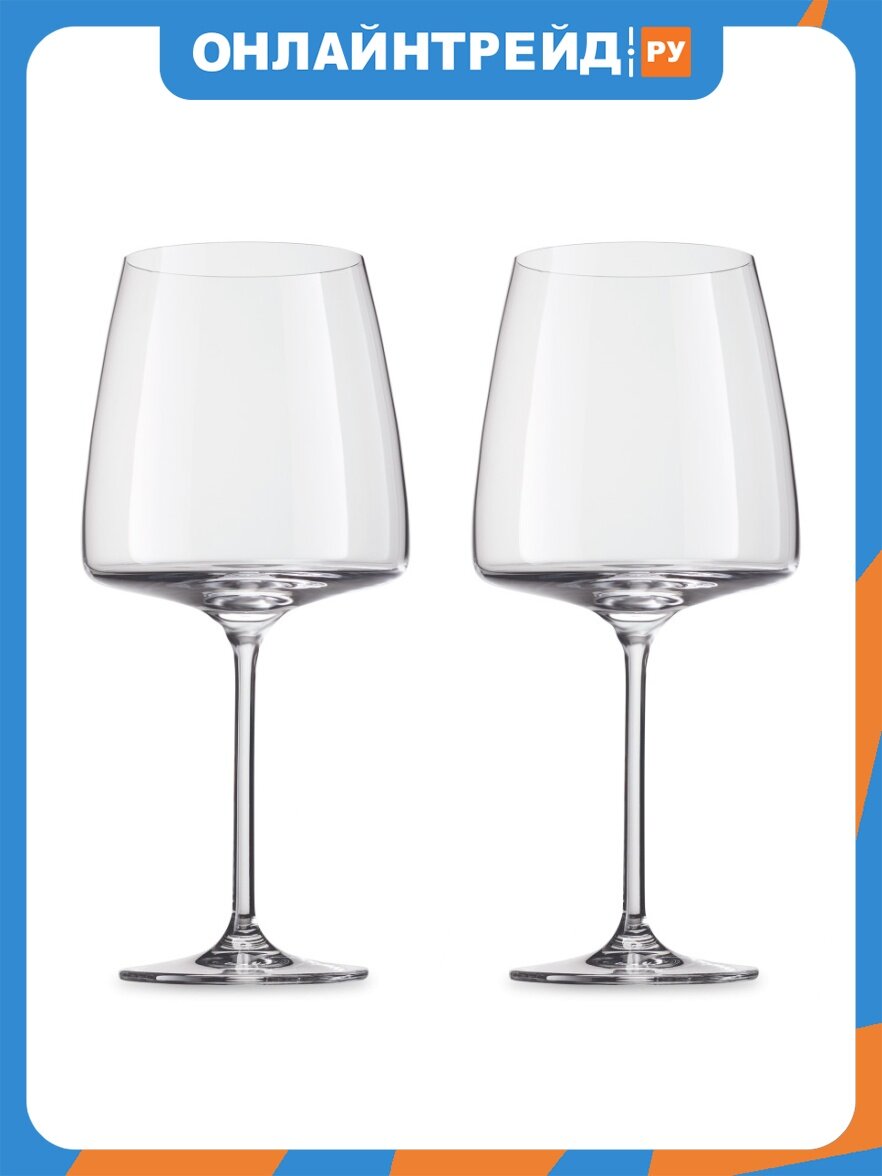 Набор бокалов для вин Zwiesel Glas Vivid Senses Velvety & Sumptuous, 710 мл, 2 шт. уки