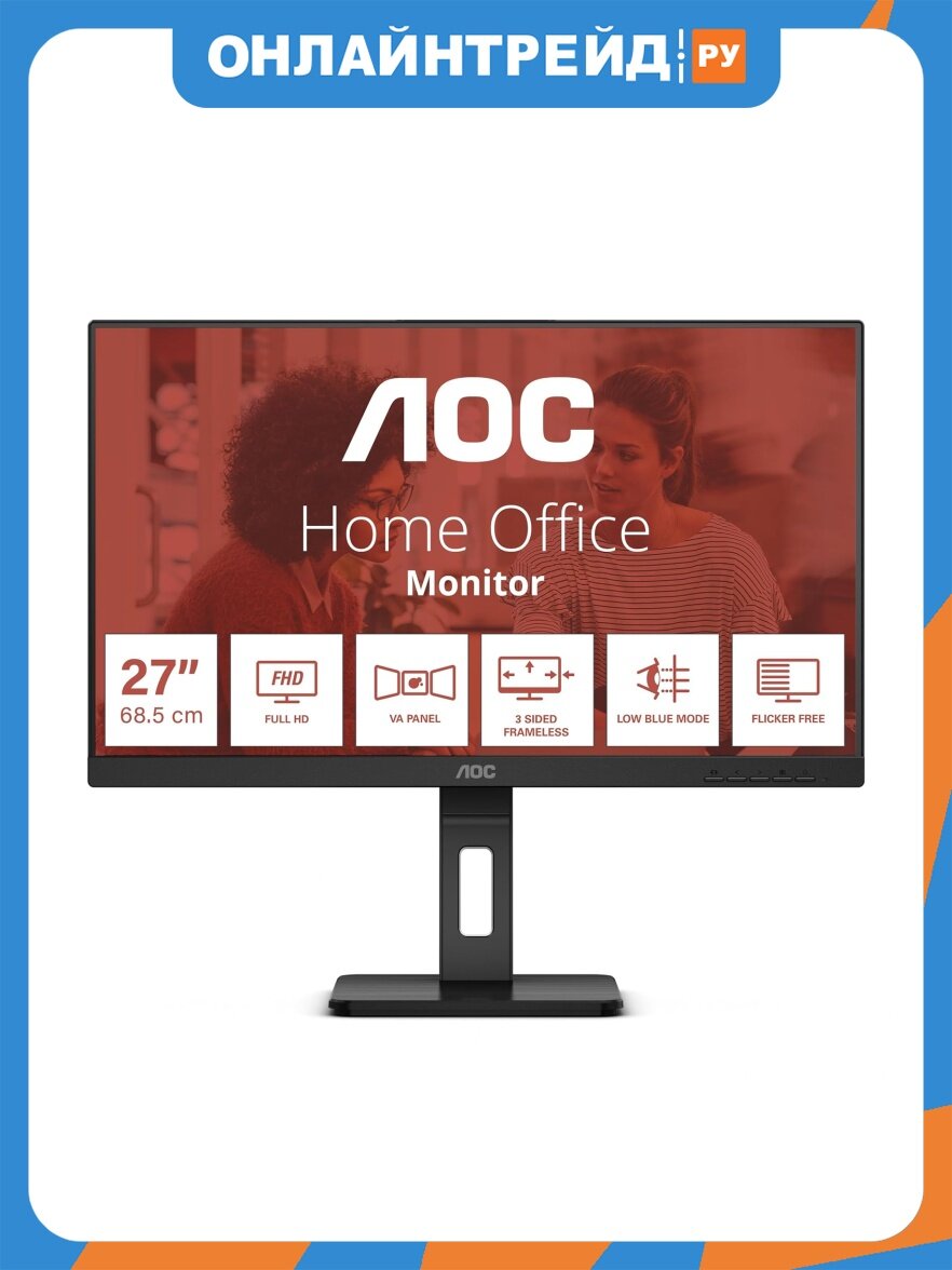 Монитор Aoc 27E3QAF 27" Black