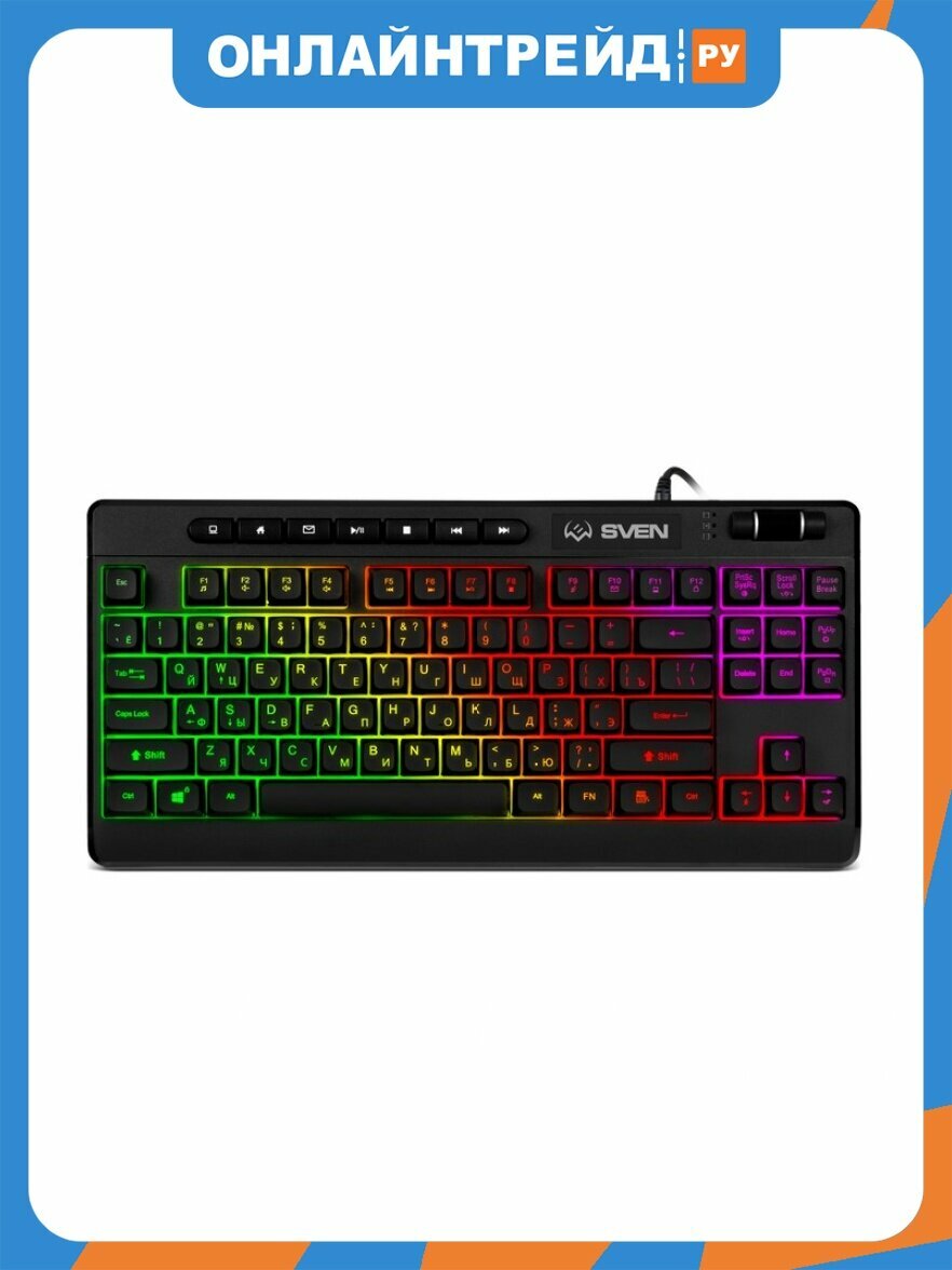 Клавиатура Sven KB-G8200 (черный) (SV-021900)