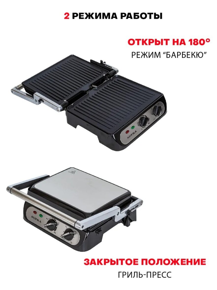 Электрогриль Supra GS-7310 — фото 1