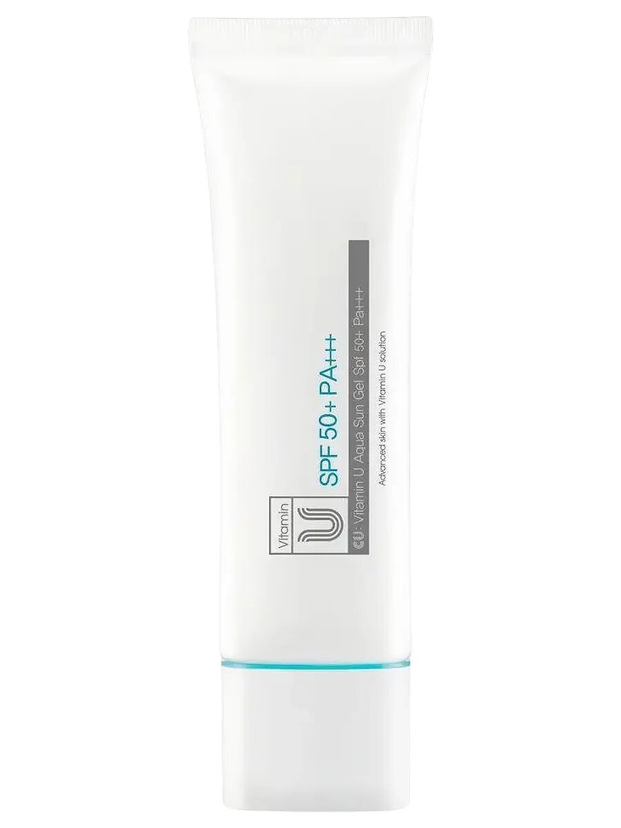 CU Skin Cолнцезащитный гель для жирной кожи SPF50 Vitamin U Aqua Sun Gel 30 мл