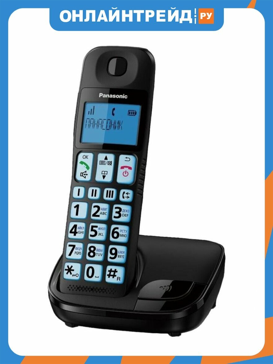 Радиотелефон Panasonic KX-TGE110 (UCB) Черный