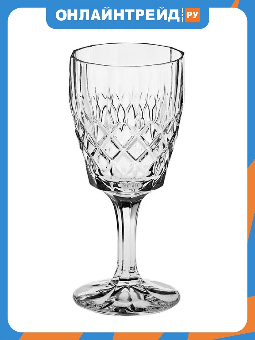 Набор бокалов для вина Crystal Bohemia ANGELA, 200 мл, (набор 6 шт.), хрусталь