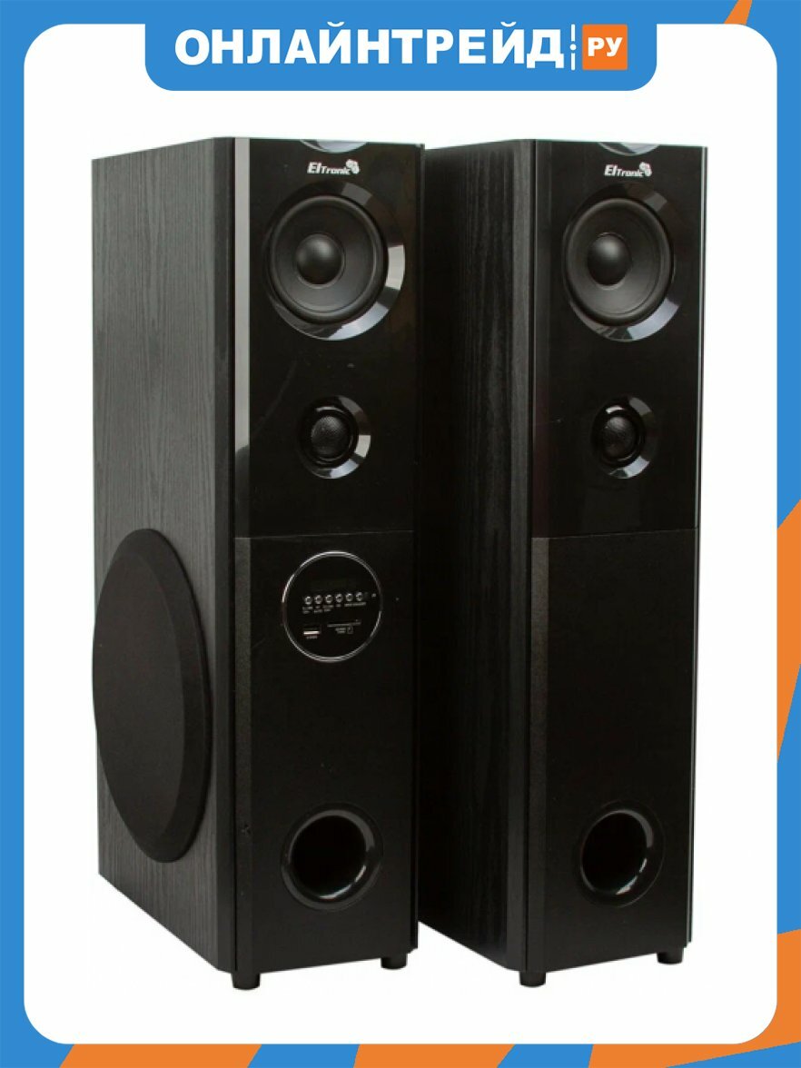 Акустическая система Eltronic 20-82 HOME SOUND, черный